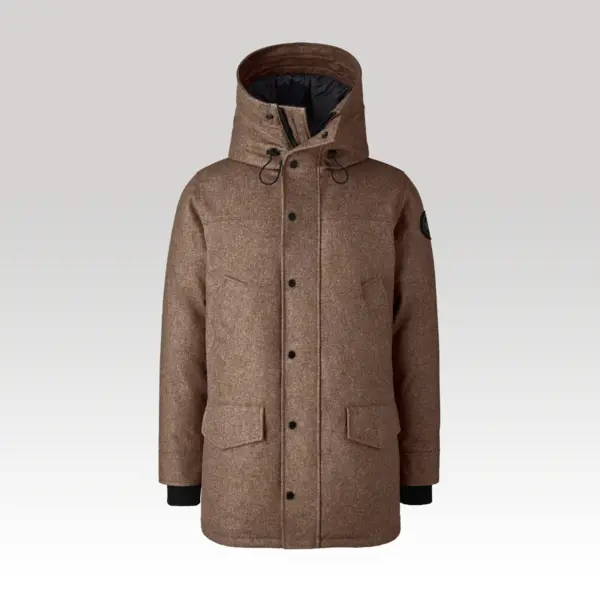 Canada Goose Langford Wool Parka - Quicksand Melange | Editorialist